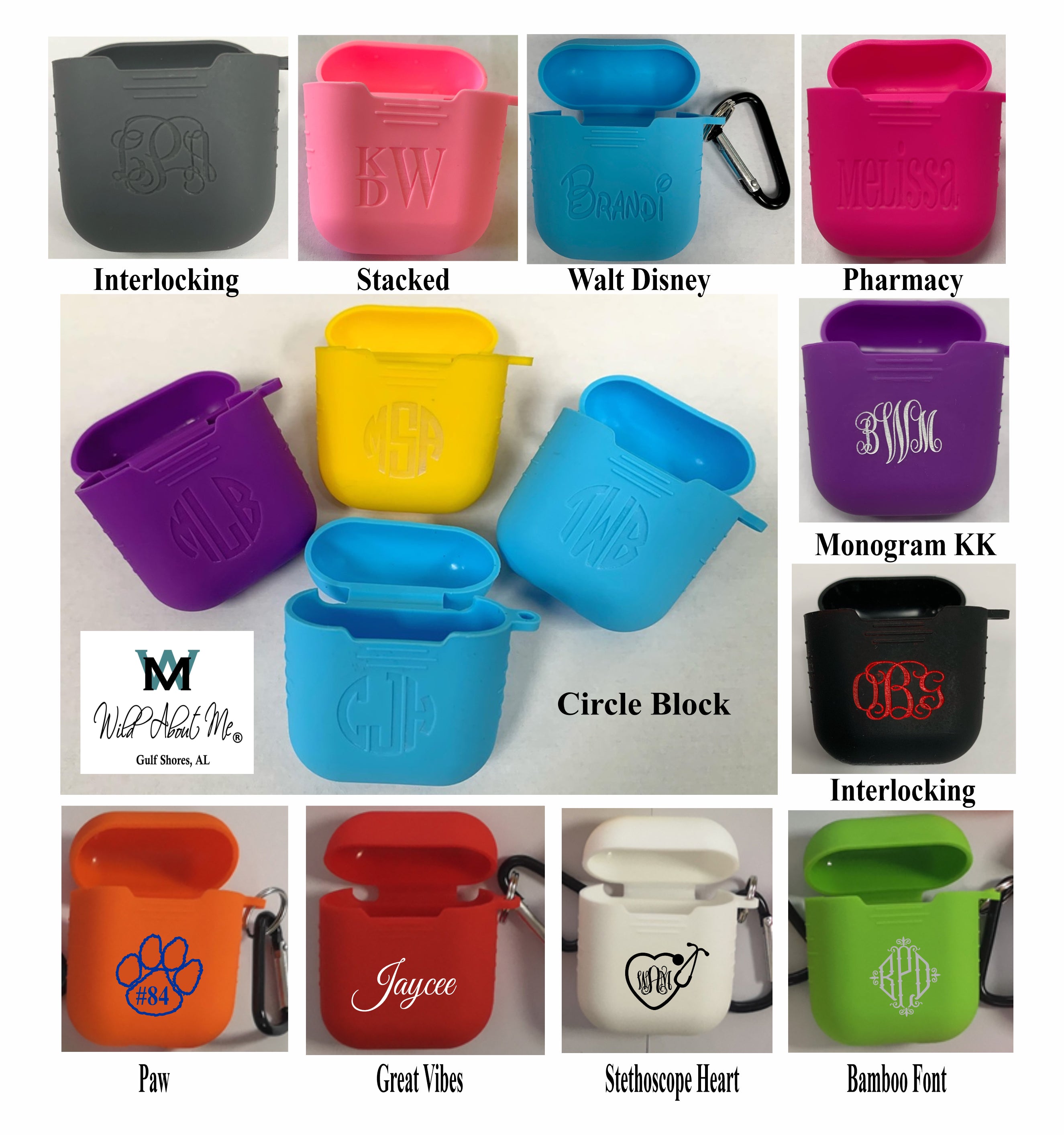 Silicone Apple Airpod Case – Wild About Me